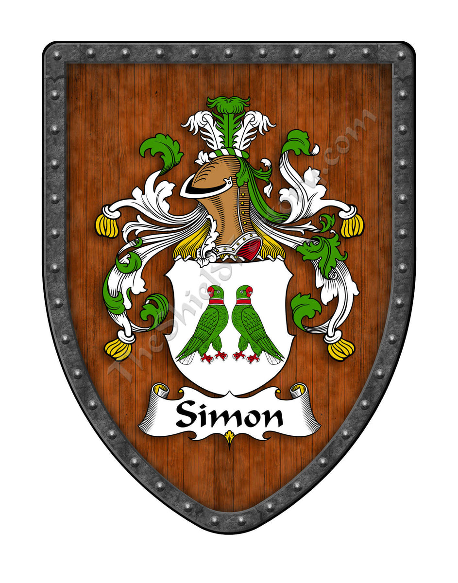 Simon Coat of Arms Family Crest – My Family Coat Of Arms