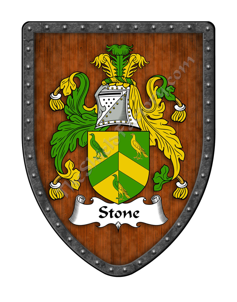 Stone Coat of Arms Family Crest – My Family Coat Of Arms