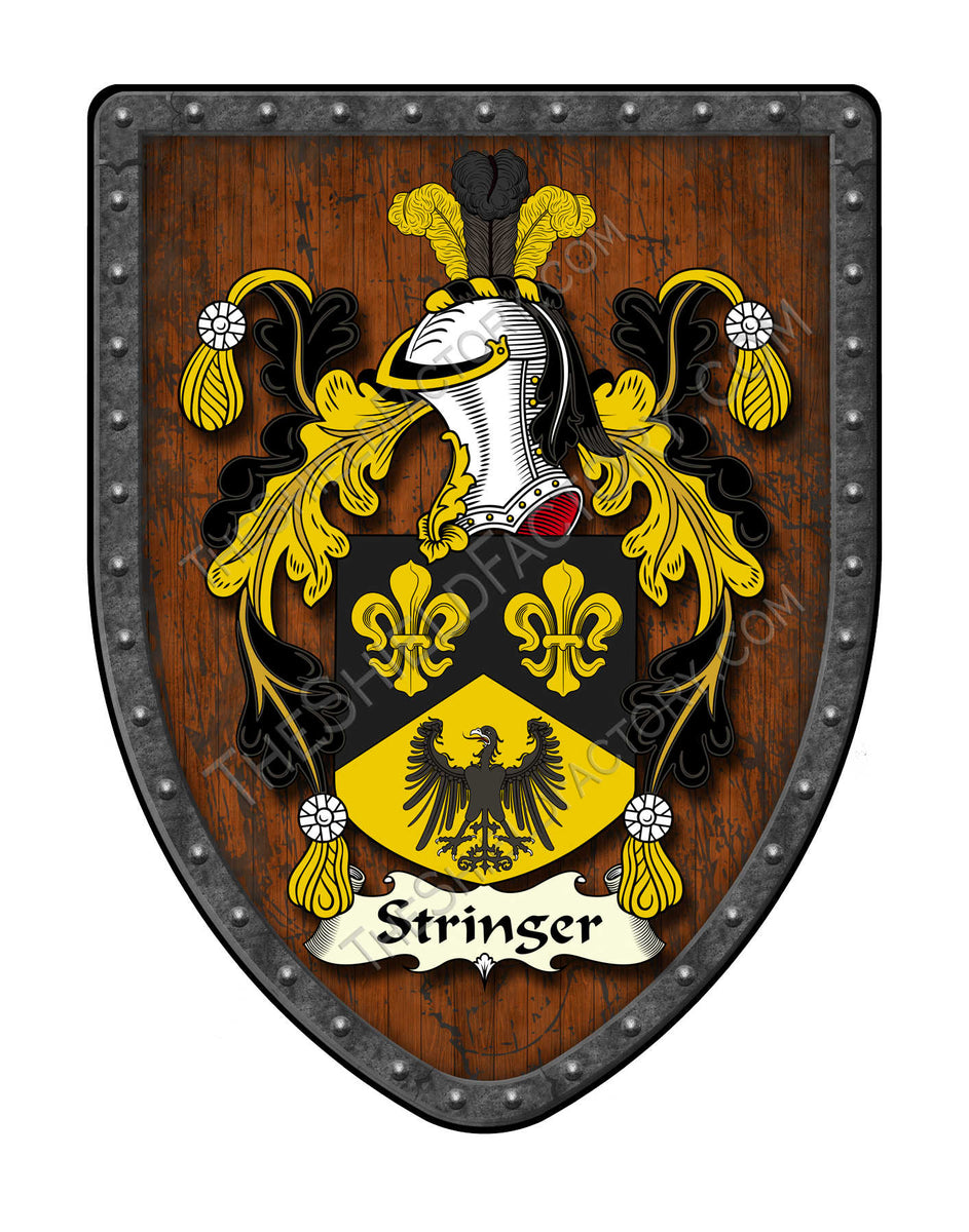 Stringer Family Crest Coat of Arms – My Family Coat Of Arms