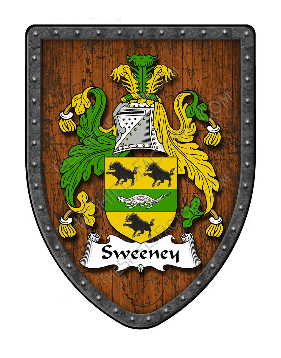 Sweeney Family Crest Coat of Arms – My Family Coat Of Arms