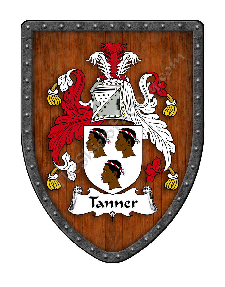 Tanner Family Coat of Arms Shield – My Family Coat Of Arms