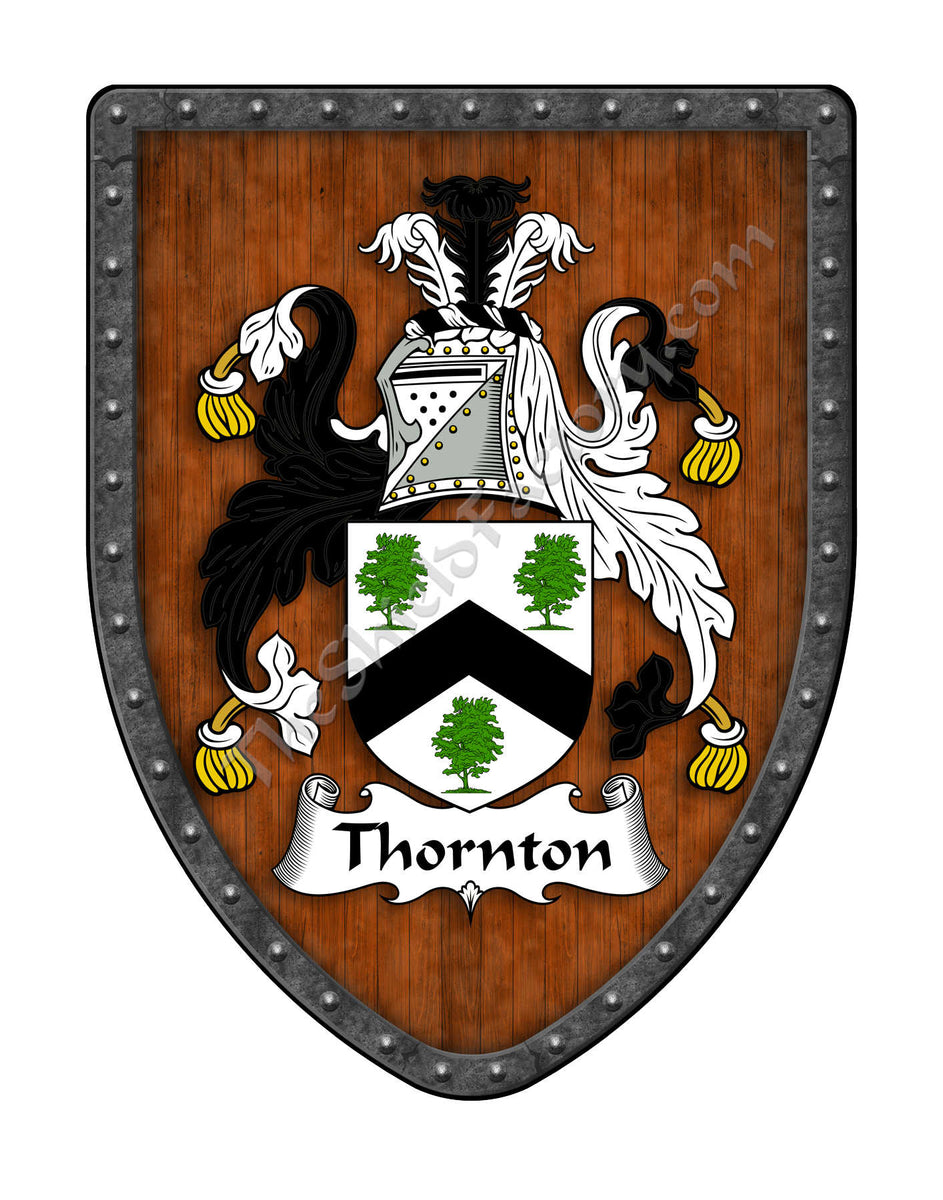 Thornton Family Coat of Arms Shield – My Family Coat Of Arms