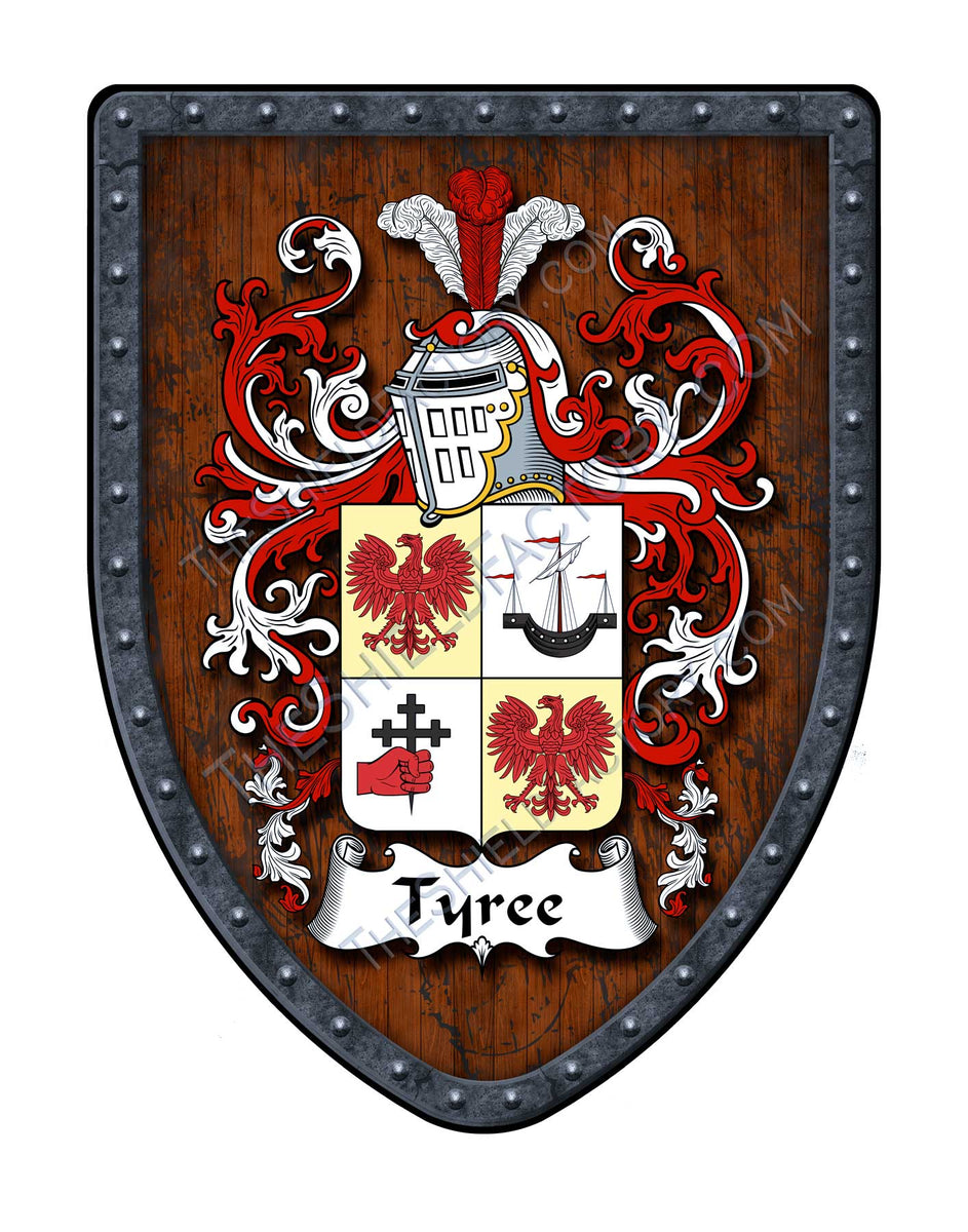 Tyree Family Crest Coat of Arms – My Family Coat Of Arms