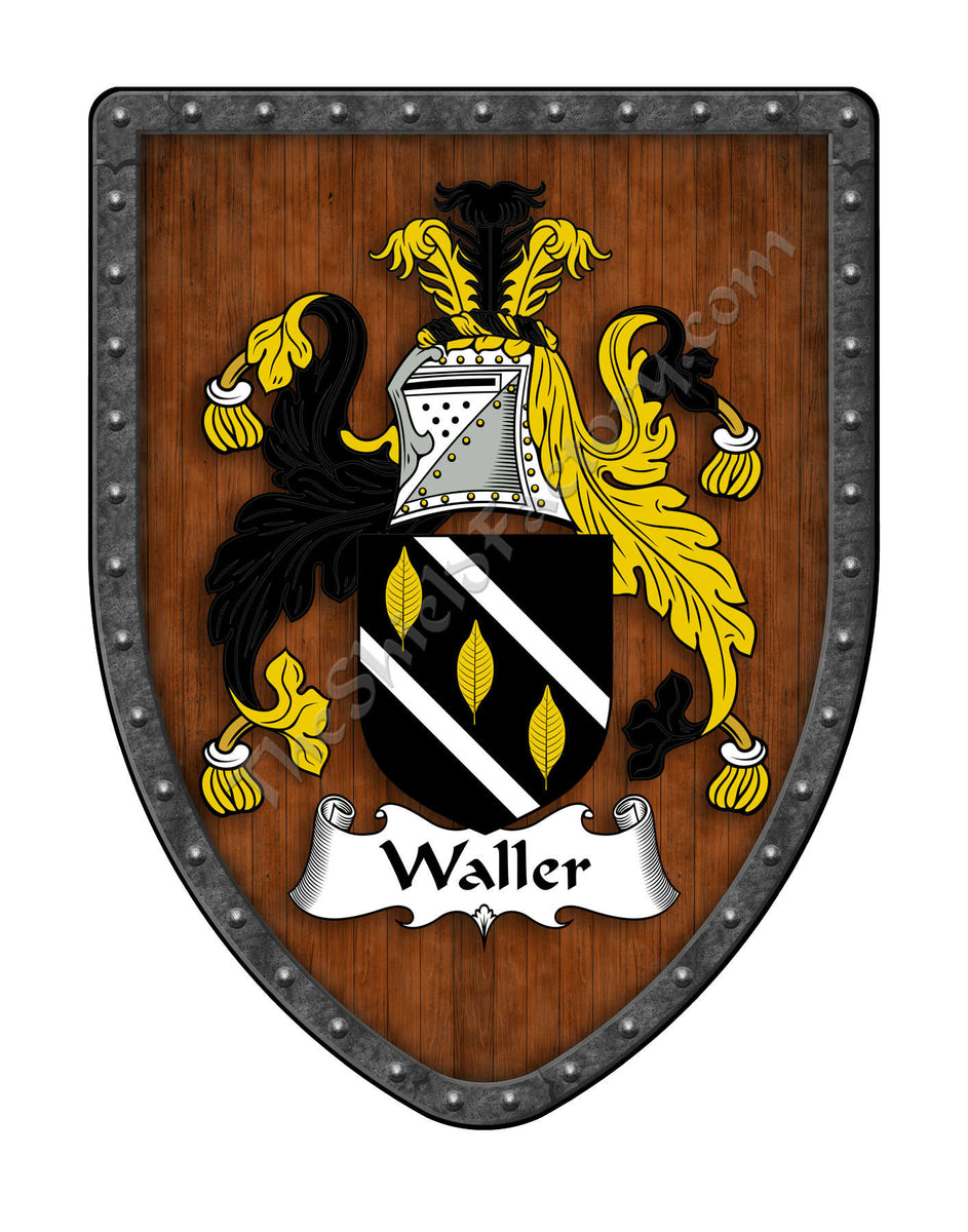 Waller Coat of Arms Family Crest – My Family Coat Of Arms