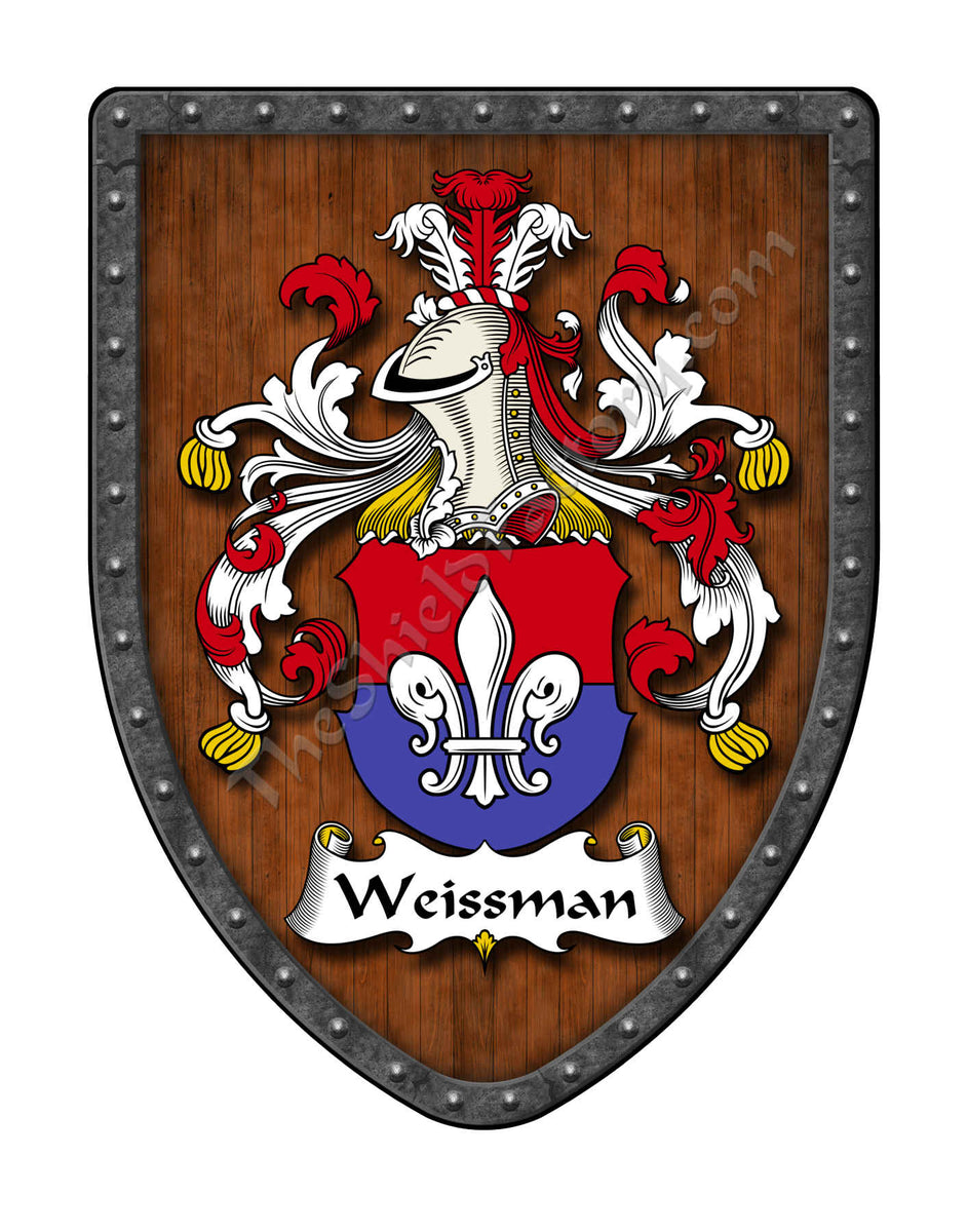 Weissman Coat of Arms Family Crest – My Family Coat Of Arms